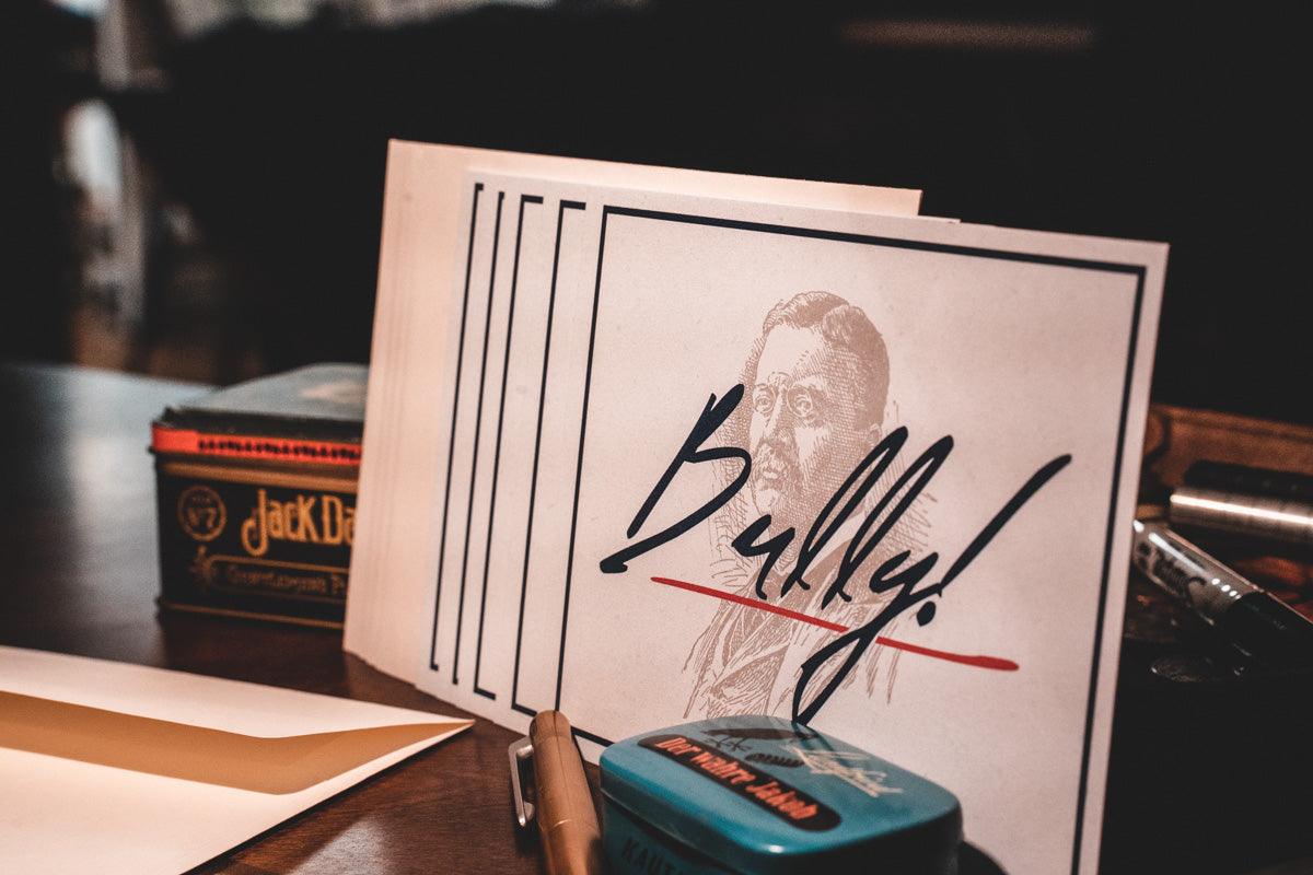 Theodore Roosevelt "Bully!" Cards - Manly Stationery – Wolf & Iron